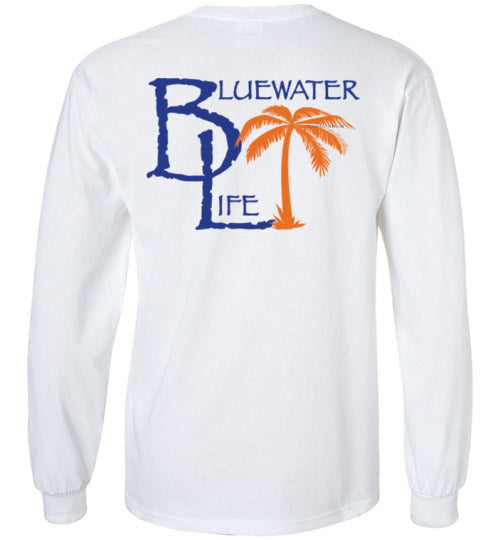 BWL Long Sleeve Logo Front and Back – Bluewater Life®